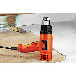 BLACK+DECKER Heat Gun, 1350 Watt, Dual Temperature Settings, Corded (HG1300)