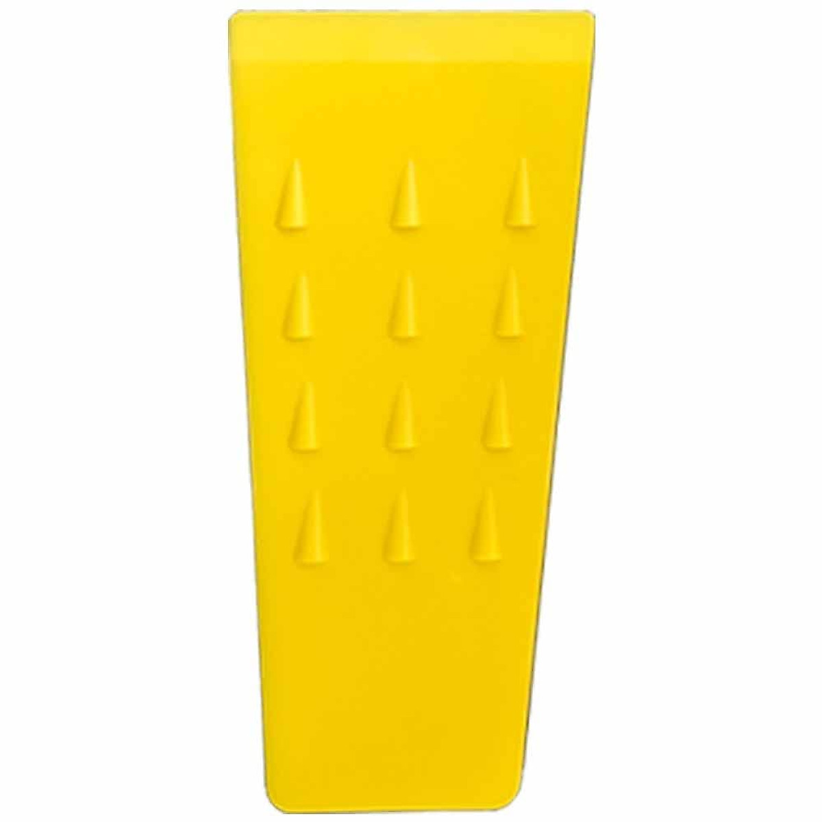 Parts 4 Outdoor 4Pk 5.5" Tree Felling Wedge with Spikes Made in The USA Logging Equipment (Yellow)