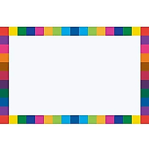 Really Good Stuff-164304 Riverside Name Labels Durable Book and Binder Holders, 5¼" by 12½" by 7½" (Set of 12) - Ideal for Narrow or Vertical Storage Needs Like Magazines, Books, Folders - Color-Code