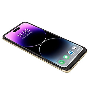 ciciglow Ultra Thin 6.6 Inch HD Smartphone, 8GB RAM 128GB ROM, Face Recognition, 24MP Camera, 4G Mobile Phone with Fast Connectivity, Long Battery Life (US Plug)