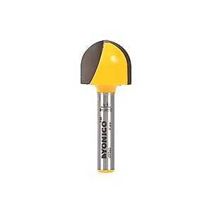 YONICO 19103q 3/4-Inch Diameter Core Box Router Bit 1/4-Inch Shank