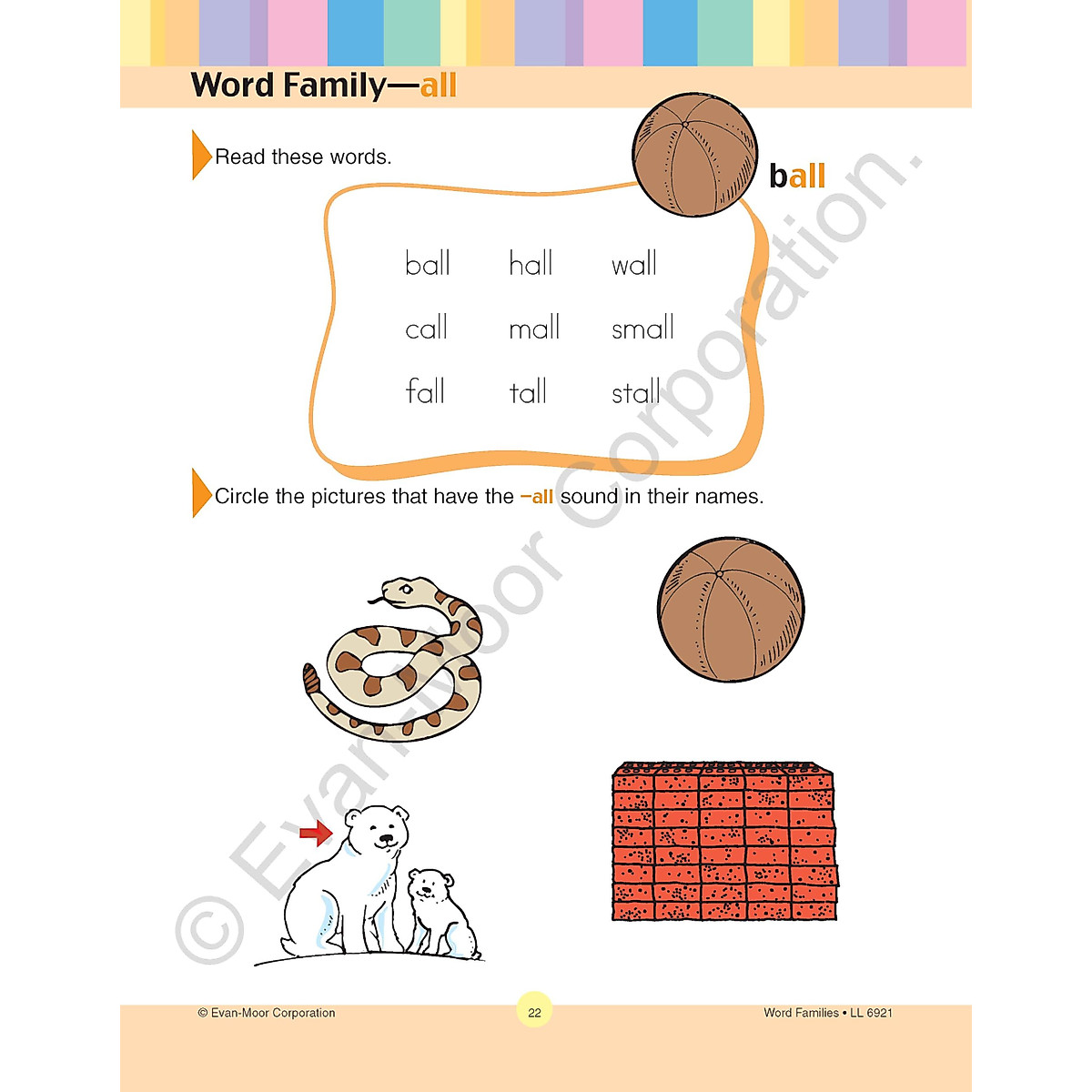 Word Families (Learning Line)