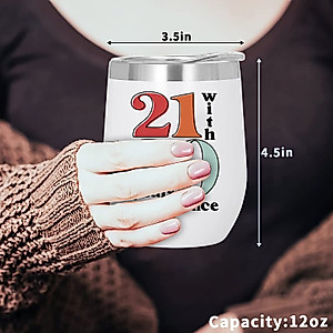 50th Birthday Gifts for Women – Happy 50th Birthday Gifts Wine Tumbler,Turning 50 Year Old Birthday Presents for Mom,Men,Aunt,Sister