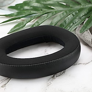 1 Pair Ear Pads Compatible with Sennheiser GSP 600 GSP 670 GSP 500 GSP 550 Headphones Comfort Leather Ear Cushions Headset Repair Parts Black