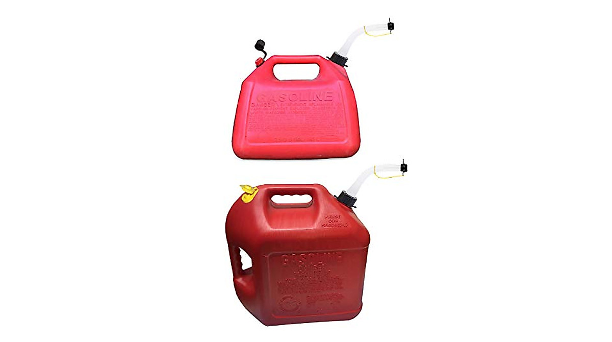 Replacement Gas Can Spouts - Flexible Nozzle for 1-5 Gallon Cans