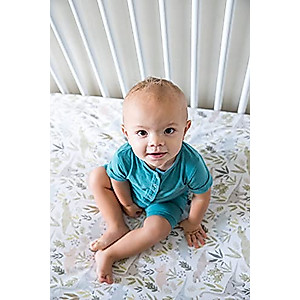 Premium Fitted Knit Crib Sheet/Toddler Sheet Rex by Copper Pearl