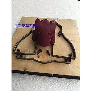 Elephant cow bear wolf hippo abstract animal knife - (Color: Elephant)