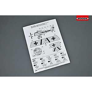 Roden Pfalz D.III German Biplane Fighter Model Kit