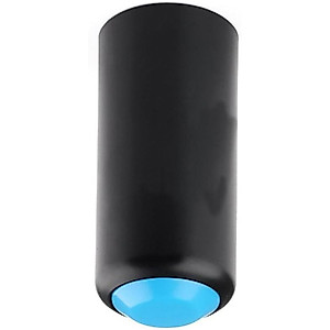 Microphone Cover 4pcs Microphones Battery Cover Wireless Mic Battery Screw on Cover for PGX2/4SLX24/SM58/PG58/ (Blue)