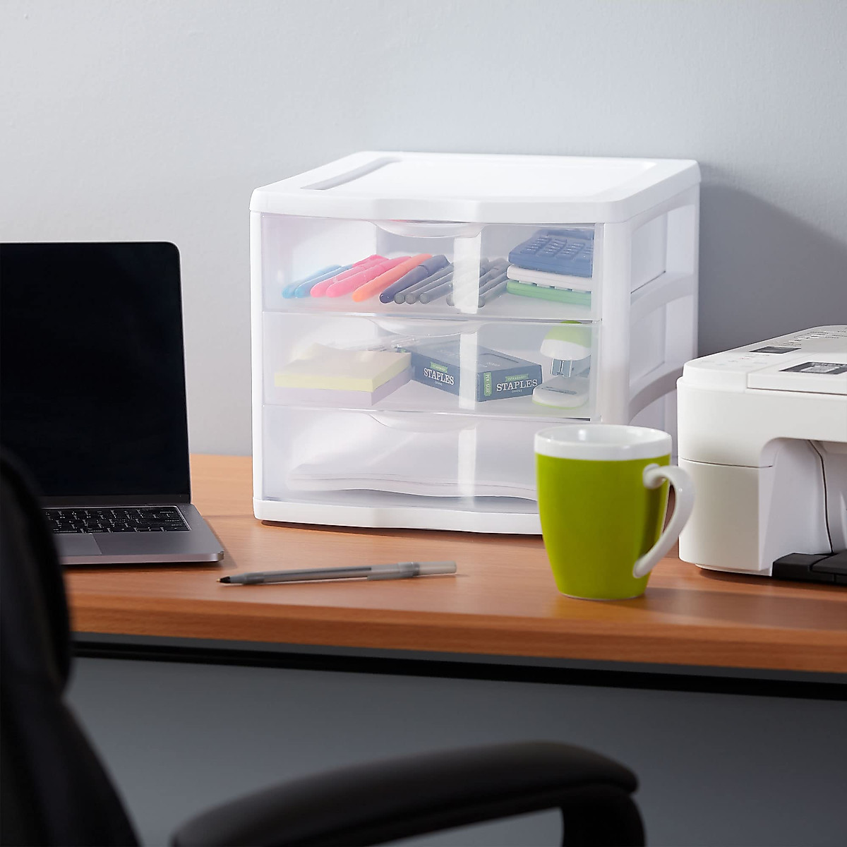 Sterilite ClearView 3 Storage Drawer Organizer