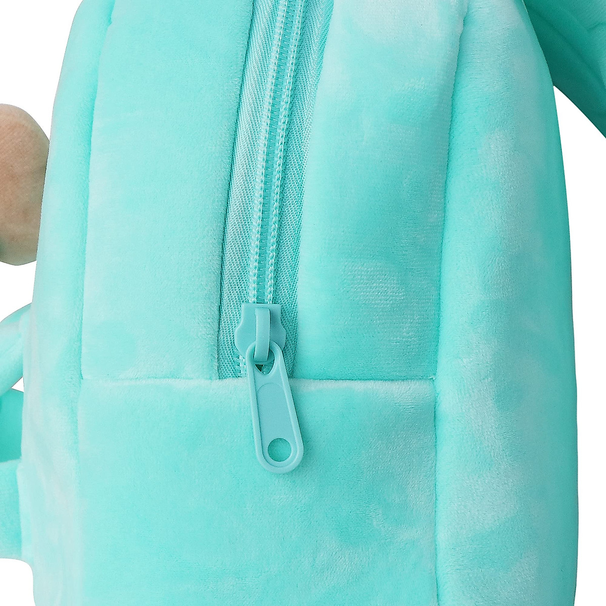 Gloveleya Kids Backpacks Girls Backpack Plush Bags with Soft Baby Doll Green 9"