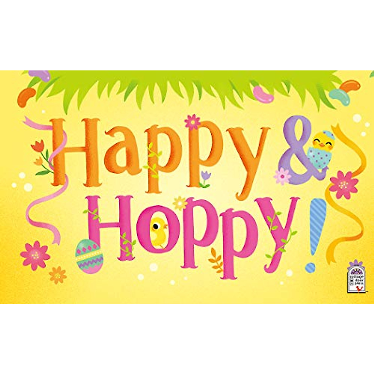 Happy & Hoppy - Children's Flip-a-Flap Activity Board Book for Easter Baskets and Springtime Fun, Ages 1-5