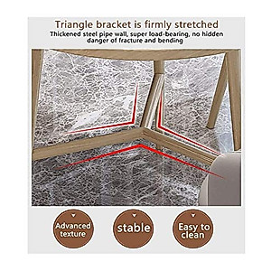 IWQHQXR Office Conference Table, Coffee Leisure Table and Chair Set Kitchen Study Bedroom Living Room Creative Display Round Dining Table Home Leisure Area Tea (Color : Style C) (Color : Grey)