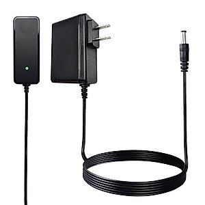 [UL Listed] DC 12V 2A Power Supply Adapter, Extra Long 8 Ft Cord for CCTV Security Camera/DVR/NVR/LED Strip Lights, Compatible with Lorex/Night Owl/Swann/ZOSI/Reolink Cameras Below 2 Amps, 12 Volts