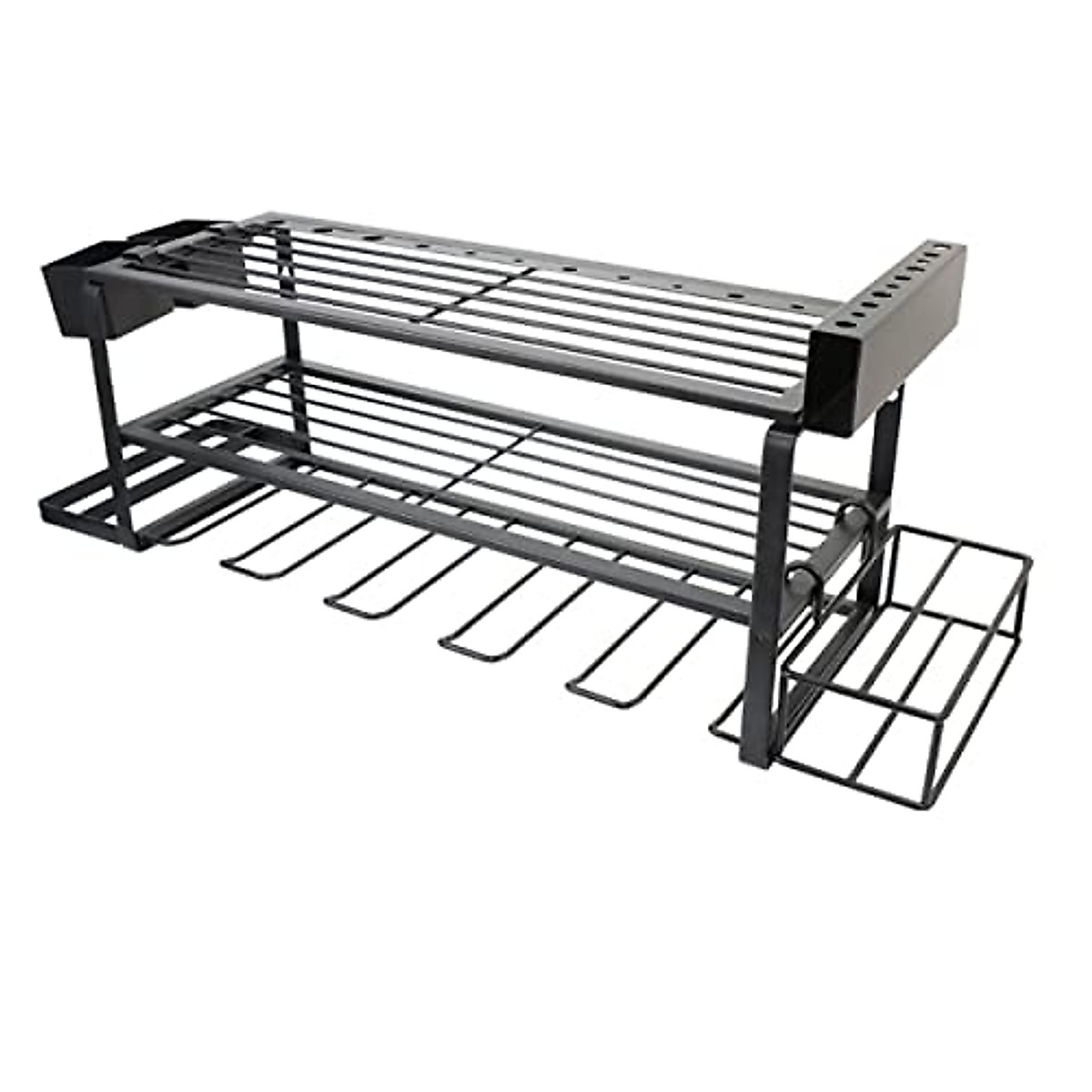 Make It Easy - Super Power Organizer Of Tools - 10 in ALL - Power Tool Storage Rack - Power Tool Organizer Shelf - Heavy Duty Floating Tool Shelf