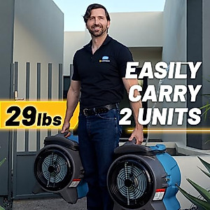 Dri-Eaz DefendAir HEPA 400 Air Scrubber, Air Filtration System, Up to 400 CFM