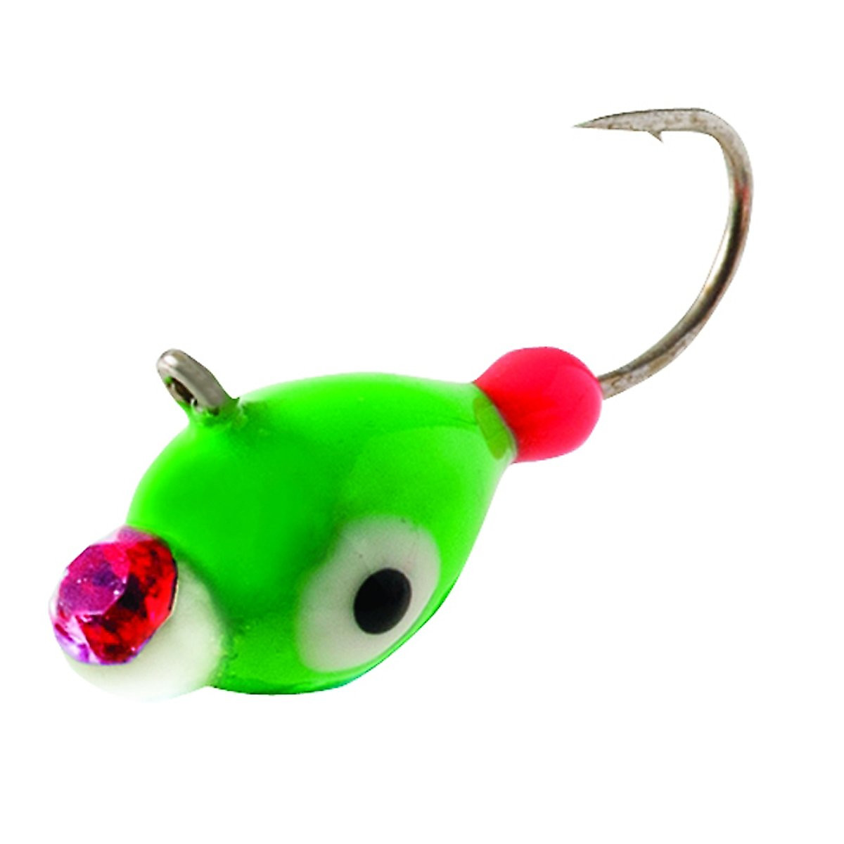 Clam 9358 Epoxy Drop, Size 10, Green Glow