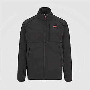 Men's Formula 1 F1 Tech Collection Team Softshell Jacket, Black, XL