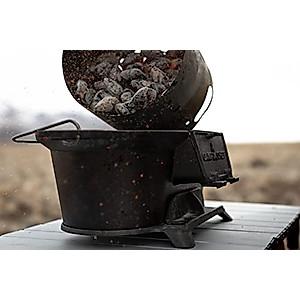 Camp Chef Cast Iron Charcoal Grill
