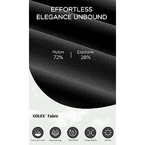 ODODOS Women's Cross Waist 7/8 Yoga Leggings with Inner Pocket, Inseam 25" Gathered Crossover Workout Yoga Pants, Black, Large