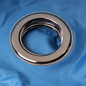 Thebigfish Bike Cover Waterproof 190T Nylon Outdoor Anti Dust Rain UV Protection for Road/Mountain with Lock-Holes Storage Bag 2-3 Bicycle Foldable Rain Cover (Middle Black Side Dark Blue Lnumber)