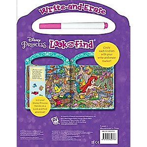 Disney Princess: Write and Ease Look and Find