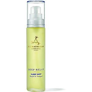 Aromatherapy Associates Deep Relax Sleep Mist. Body and Linen Spray for Restorative Sleep. Made with Vetivert, Chamomile and Sandalwood Essential Oils (1.69 fl oz)
