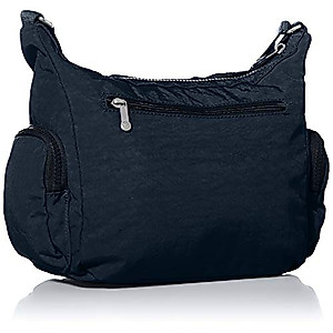 Kipling womens Women's Gabbie Small Bag, Lightweight Everyday Purse, Casual Nylon Shoulder crossbody bag, Blue Bleu 2, Small US