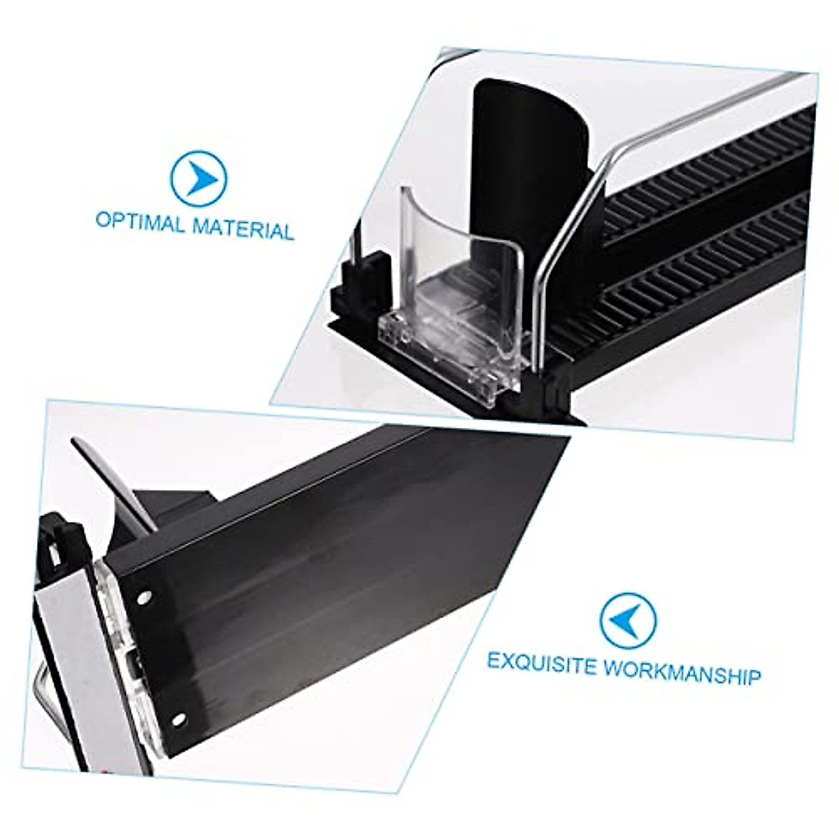 Mobestech Plastic Drinkware Drink Pusher A Plastic Drinkware Bottle Sliding Organizer Drink Propeller Drink Shelf Replenishment Pusher Hydrating Putter Cart Drinks Plastic Drink Propeller