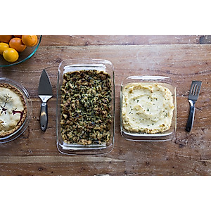 OXO Good Grips Glass Baking Dishes with Lids (3 Qt and 2 Qt)