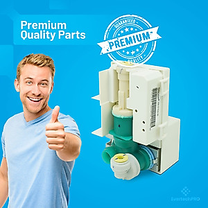EvertechPRO W10217917 Valve Replacement for Whirlpool Ice Machine W10159841 2313741 1469050 AH2342262