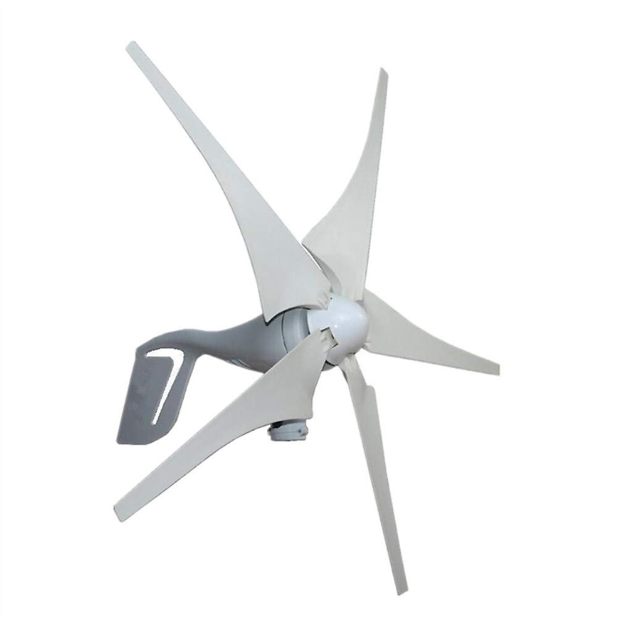 1000 Watts Solar Panel Wind Turbine Hybrid Kit: 6 pcs 100W Solar Panel +400W Wind Turbine Generator for Home House 12V 24V Battery