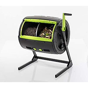 RSI MCT-MC Maze Compost Tumbler, Black