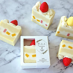 Bath & Body Works- Sweet Whiskey 3-Wick Scented Candle 14.5 OZ Burns 25-45 Hours and Strawberry Cake soap