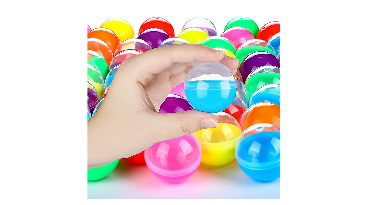 Sosation 150 Pcs Gumball Capsules - Perfect for Party Favors & Prizes