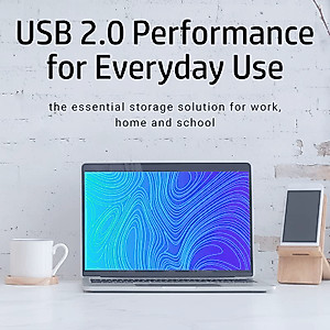 HP 16GB v150w USB 2.0 Flash Drive 10-Pack, Blue