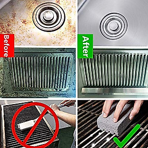 4Pcs BBQ Grill Cleaning Brick Block Barbecue Cleaning Stone BBQ Racks Stains Grease Cleaner BBQ Tools Kitchen Gadgets decorates