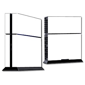 MightySkins Skin Compatible with Sony Playstation 4 PS4 Console wrap Sticker Skins Solid White