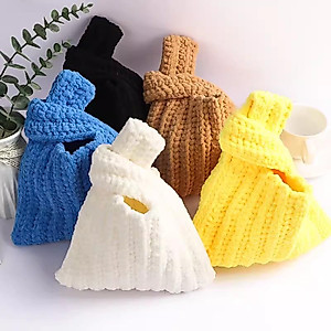190g/ball Chenille Knitting Yarn Soft Ice Strip Line Cotton Yarn DIY Wool Yarn for Hand Knitting Scarf Thick Wool Yarn
