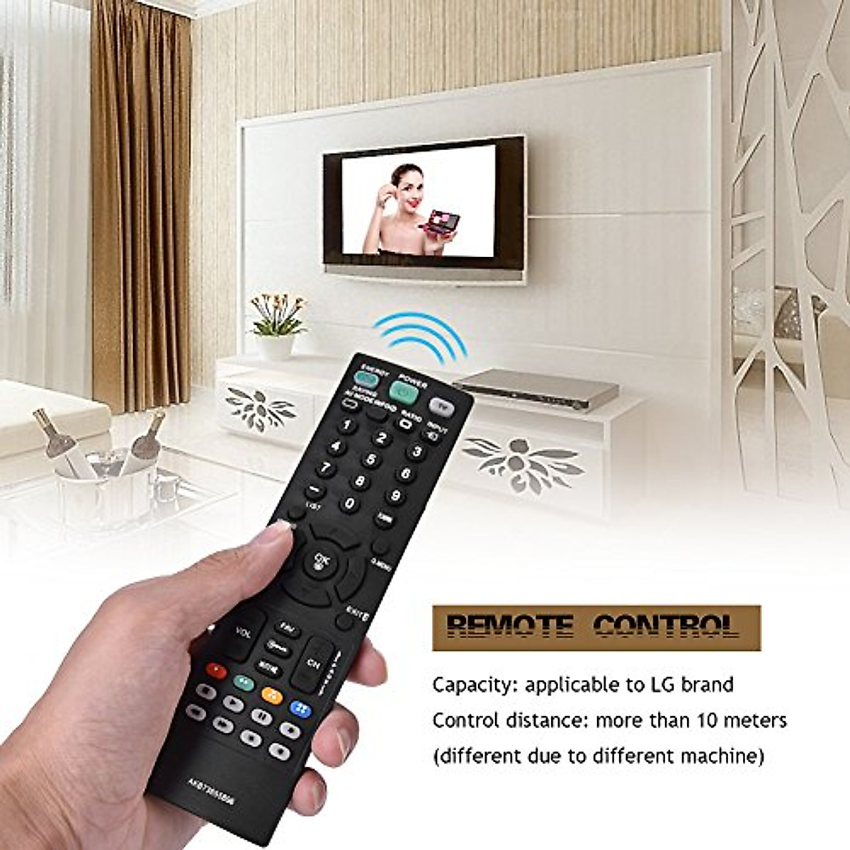 fosa Universal Smart LED LCD TV Remote Control Controller Replacement AKB73655806 for LG