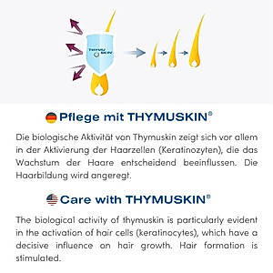 THYMUSKIN Classic - Hair Care Peptides Shampoo & Serum for Hair Growth Due to Hair Loss – for Scalp and Damaged Hair 2-Step System (Classic Serum 100 ml)