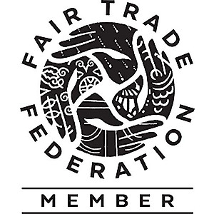 Fair Trade Ghana Bolga African Large Market Basket 16-17.5" Across, 92616