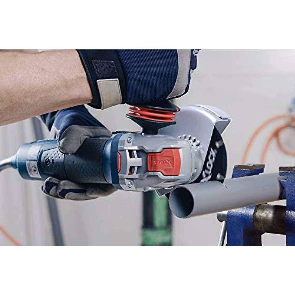 BOSCH CMWX450 4-1/2 In. X-LOCK Carbide Multi-Wheel Compatible with 7/8 In. Arbor for Applications in Cutting Wood, Wood with Nails, Plastic, Plaster