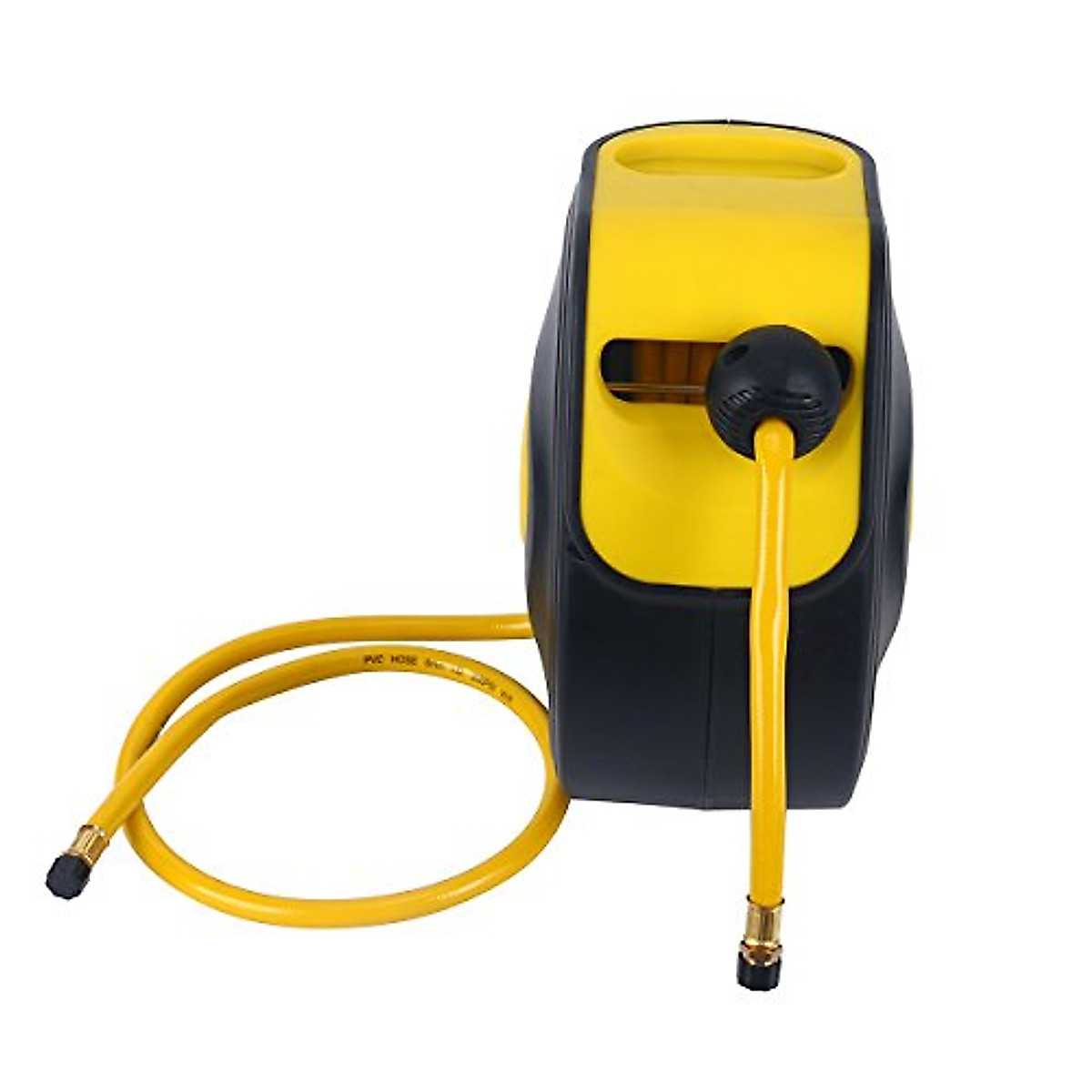 8MILELAKE Retractable Auto Rewind Air Hose Reel Wall Mount Tool Air Compressor 33ft x5/16inches 180 degree rotation Air Hose Reel