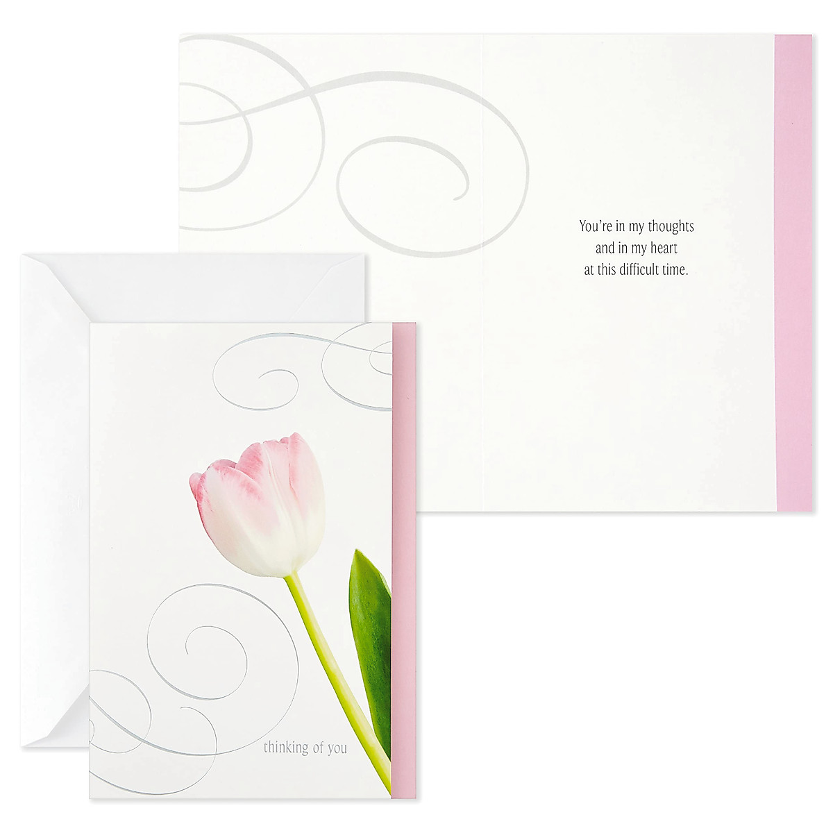 Hallmark Assorted Sympathy Cards (Flowers, 12 Cards and Envelopes)