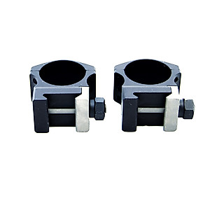 Nightforce X-Treme Duty Ultralite 7075-T6 Hard-Anodized Aluminum 30mm 1.125" Screw Scope Ring Set, High