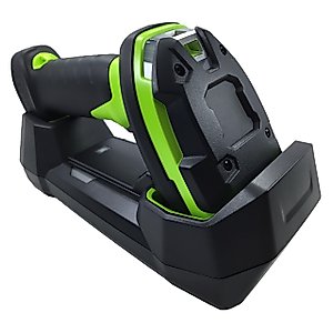 Zebra LI3678-SR (Standard Range) Ultra-Rugged Cordless Barcode Scanner Kit (Bluetooth,Linear Imager,2D/1D,IP52,Black), includes CradleFIPS, Vibration Motor, Cradle, Power Supply