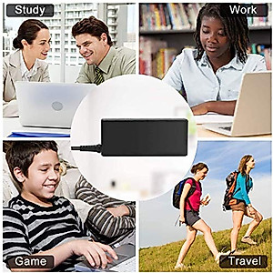 19.5V 3.33A 65W Laptop Charger Replacement for HP Elitebook 840-G3 850-G3 820-G3 745-G3 725-G3 755-G3 840-G4 820-G4 850-G4 840-G5 G6 ProBook 450 650 640 G5 G4 G6 G7 PavilionX360 Ac Adapter Power Cord