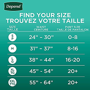 Depend Fit-Flex Adult Incontinence Underwear for Women, Disposable, Maximum Absorbency, Extra-Large, Blush, 15 Count