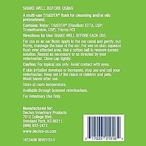 TrizEDTA Aqueous Flush for Dogs, Cats and Horses, 16 oz